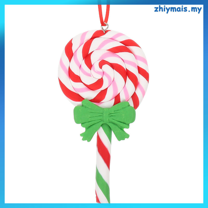 Wedding Decor Home Wave Board Candy Pendant Xmas Supply Ornament Cane ...