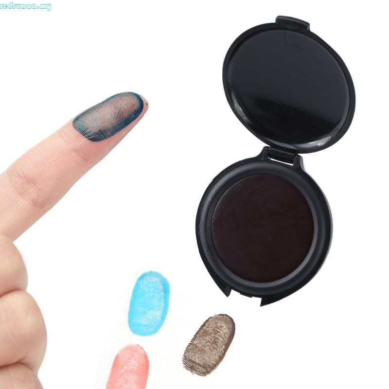 redsunaa Fingerprint Ink Pad Thumbprint Ink Pad Fingerprint Pad Stamp ...