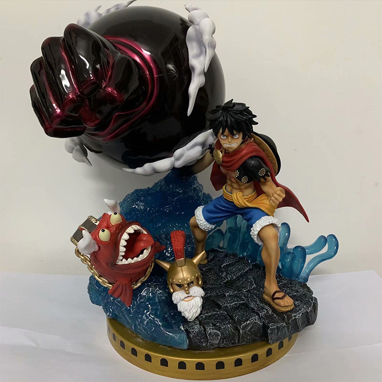 One Piece GK Arena Gladiator Luffy Lucy Interchangeable Head Super ...