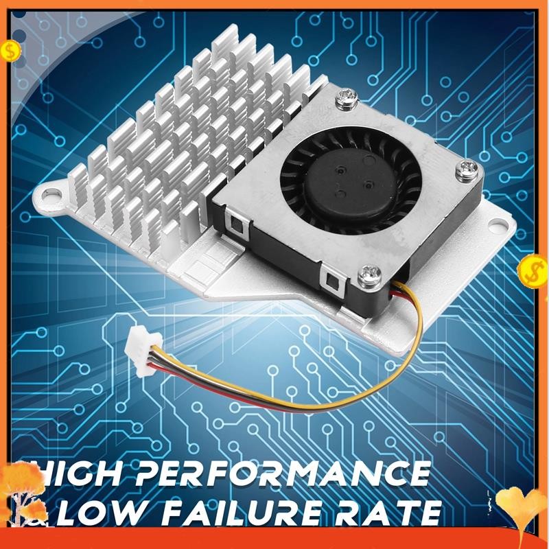 For Raspberry Pi 5 Pi5 Active Cooler with Speed Cooling Fan Radiator ...