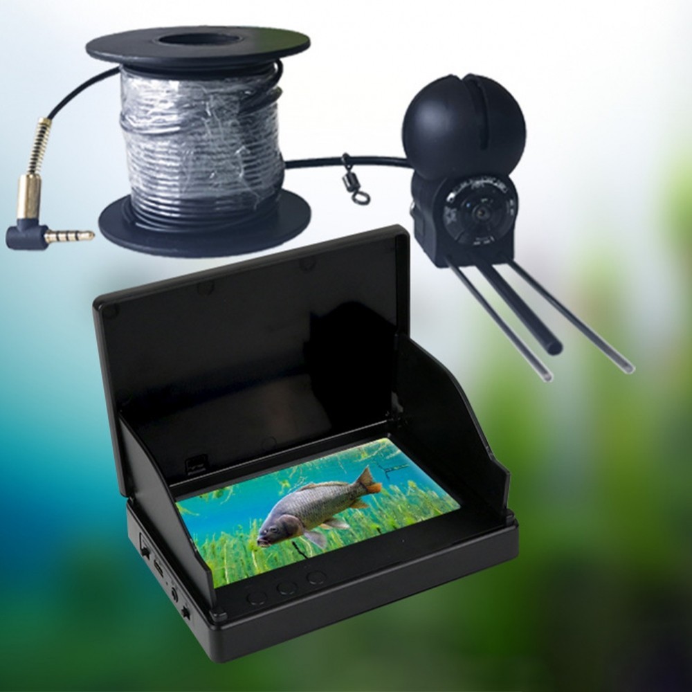 Portable Underwater Fishing Camera with 6000mAh Battery and 30 Meter ...