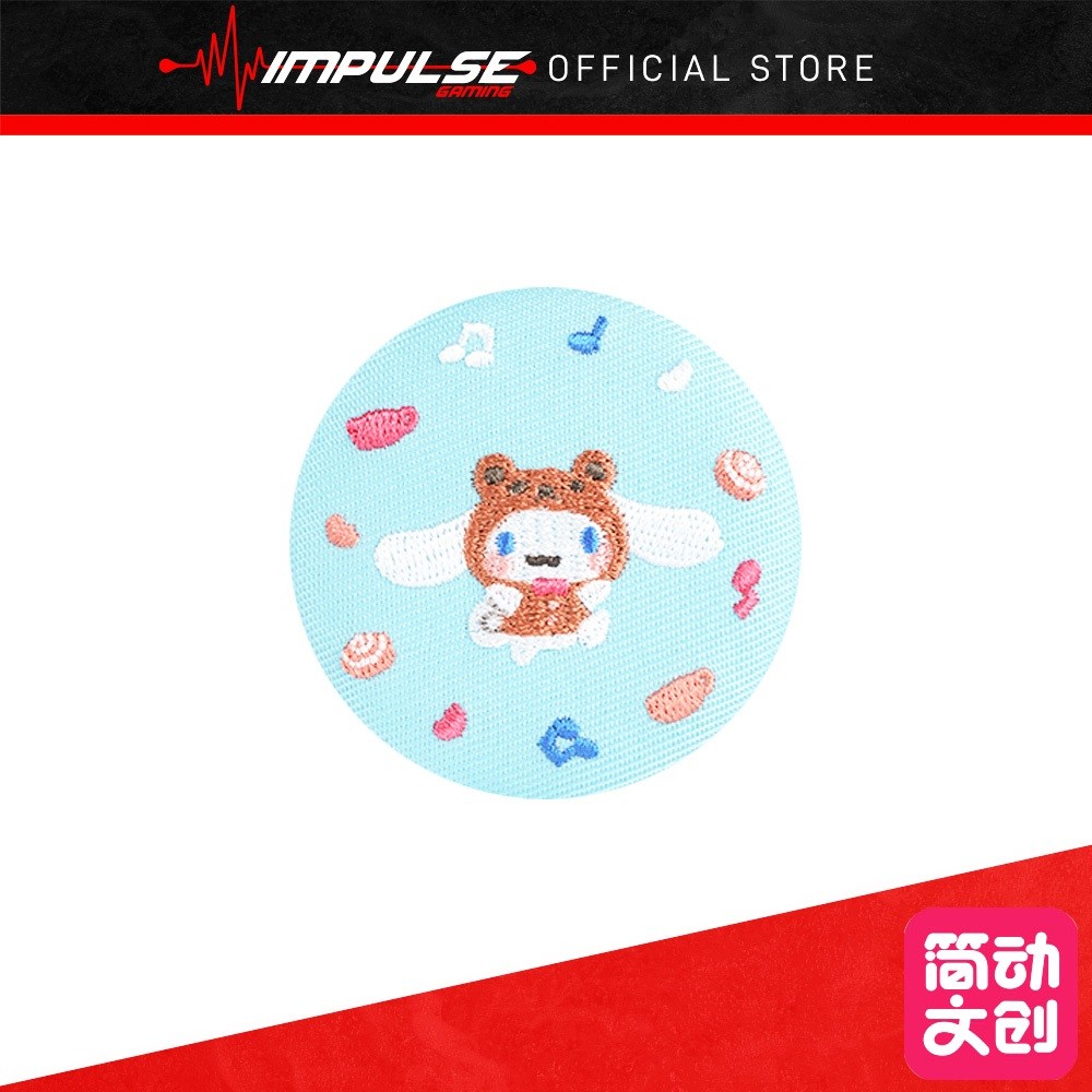 Jandoon Sanrio Characters Embroidered Badge - Doll Clothes Series ...
