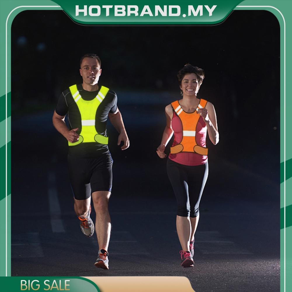 [Hotbrand.my] Highlight Reflective Vest Adjustable Night Work Safety ...