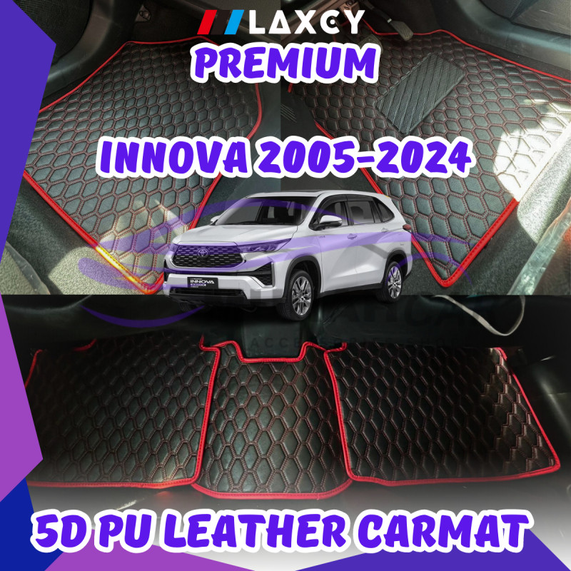 Toyota Innova LAXEY Carpet Floor Mat 5D Carpet【3row】 | Shopee Malaysia