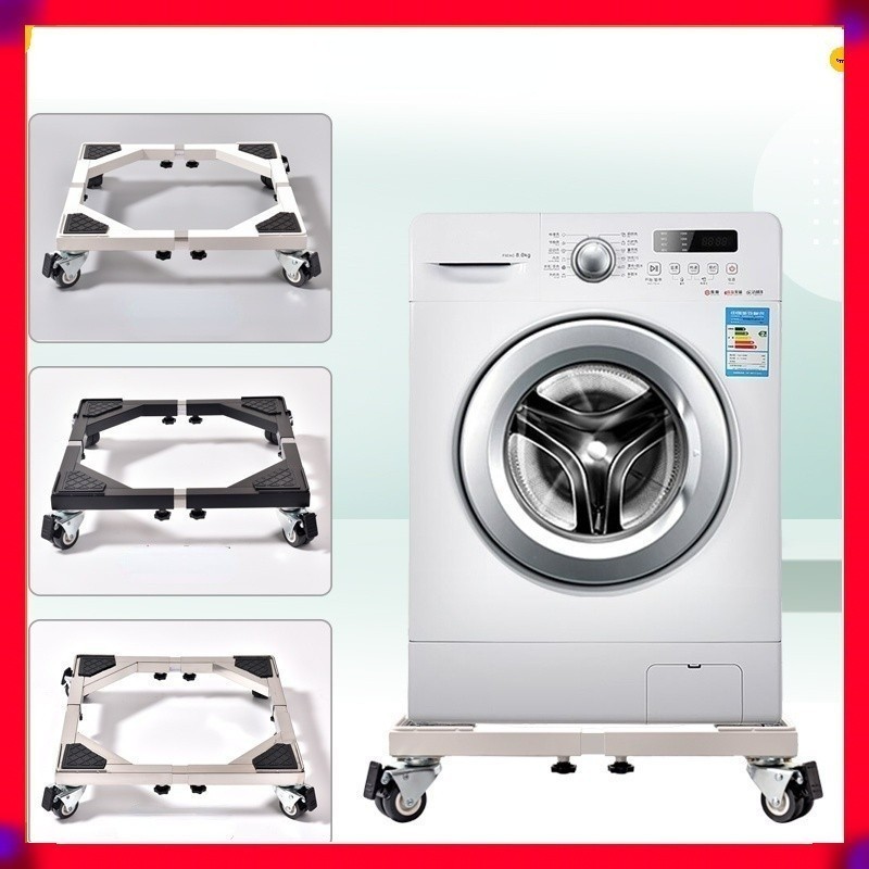 Washing Machine Holder Mobile Stand Movable Refrigerator Floor Trolley ...