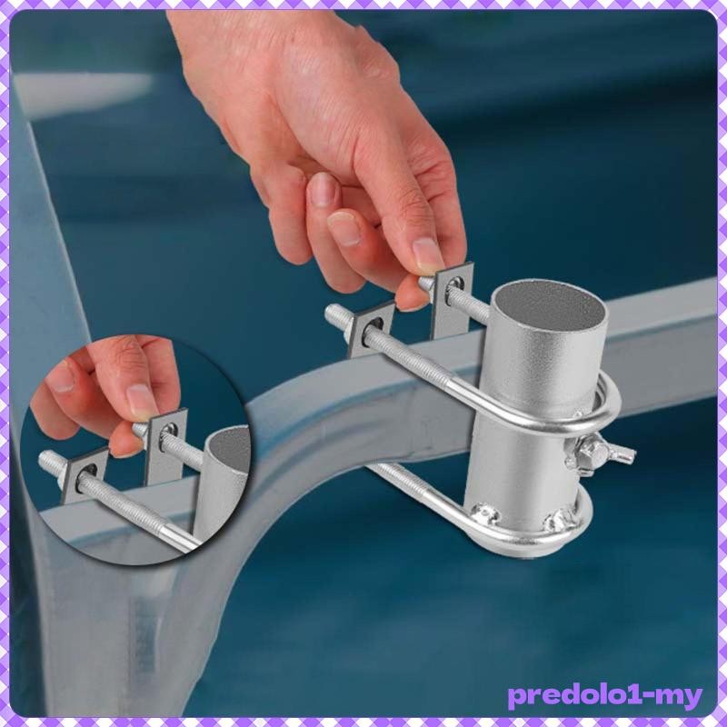 [PredolodbMY] Patio Umbrella Stand Railing Mounting Table Windproof ...