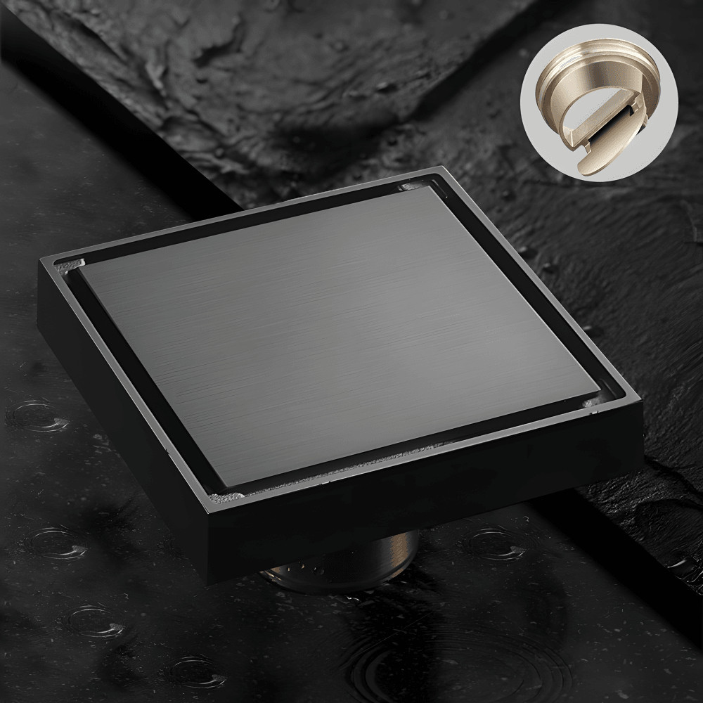 Stainless Steel Floor drain Anti-Insect Flood Cockroach Bathroom drain ...
