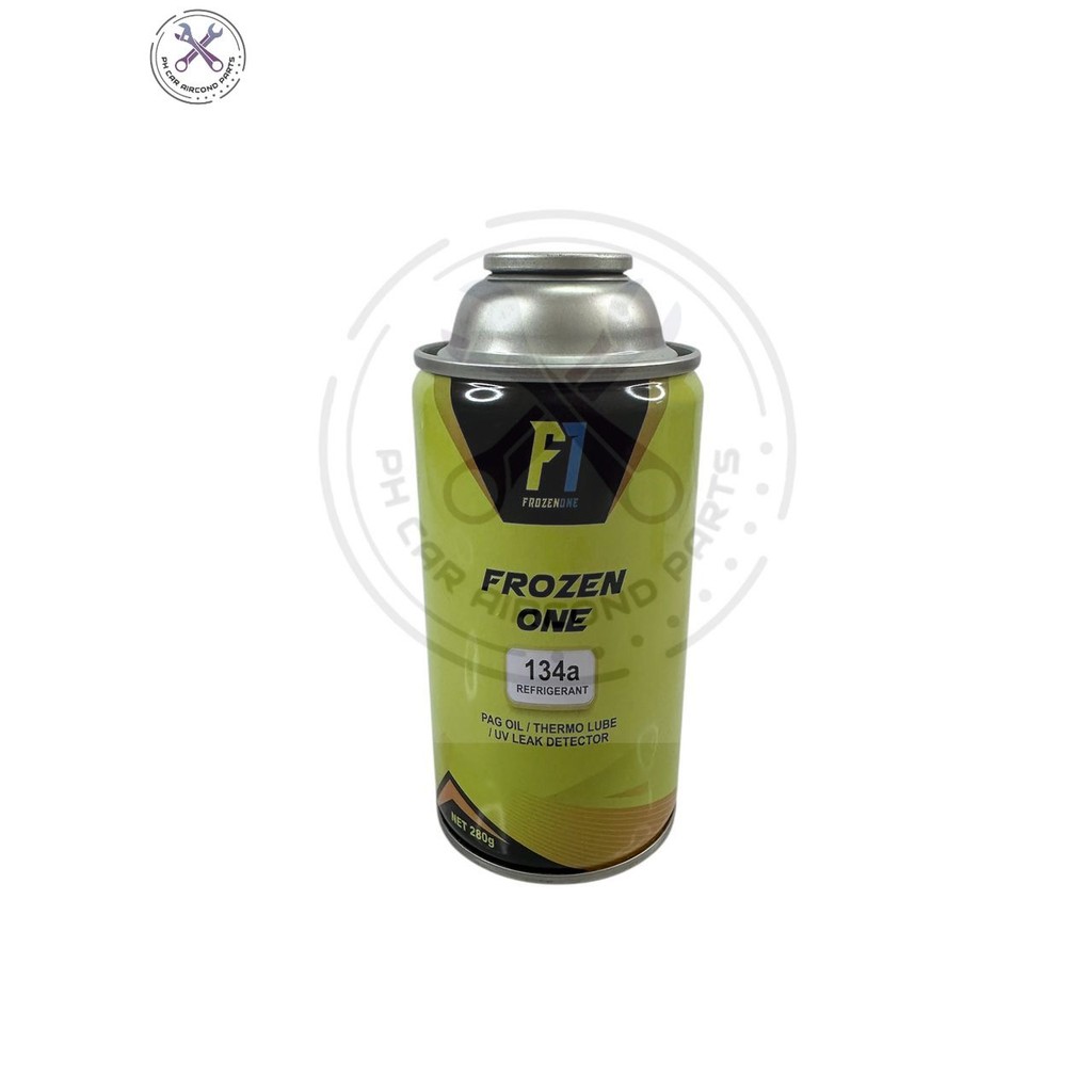 FROZEN ONE F1 134A GAS REFRIGERANT PAG OIL / THERMOLUBE / UV LEAK DETECTOR 280G FOR CAR AIRCOND ...