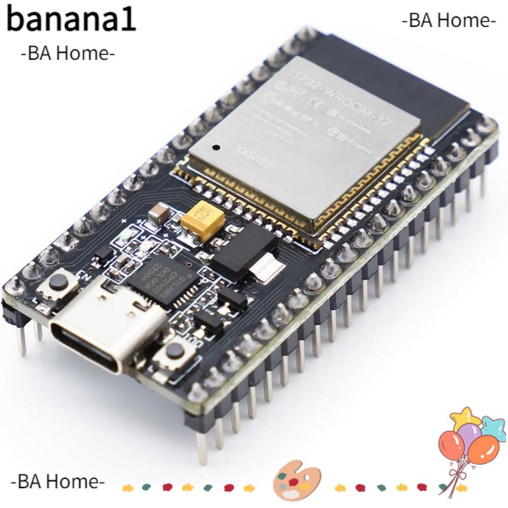 BANA ESP32 ESP-32S Development Board, ESP-WROOM-32 Dual-Mode WiFi ...