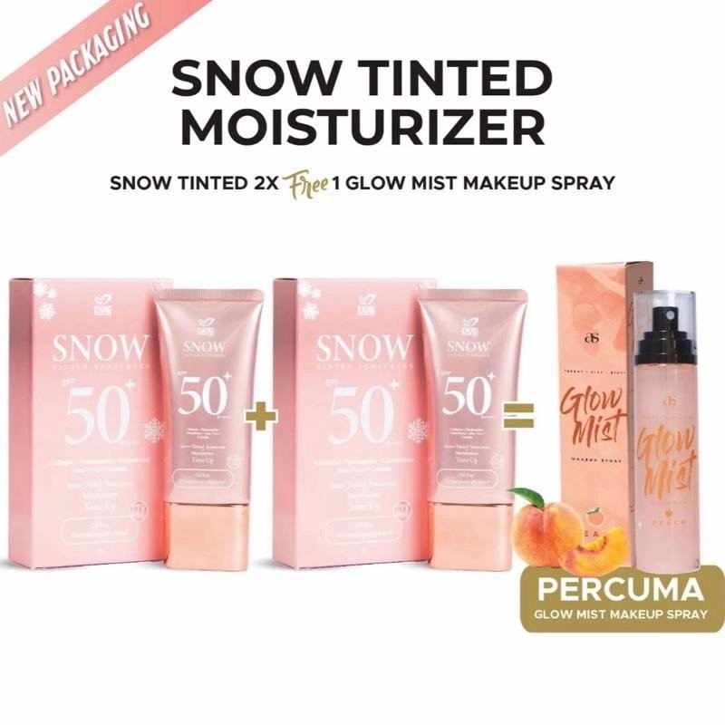 DHERBS PELINDUNG KULIT MUKA & PELEMBAP 2dalam1 (SNOW TINTED MOISTURIZER ...