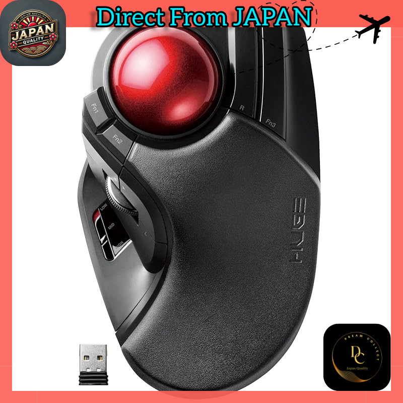 ELECOM Wireless Trackball and Accessory Set | Shopee Malaysia