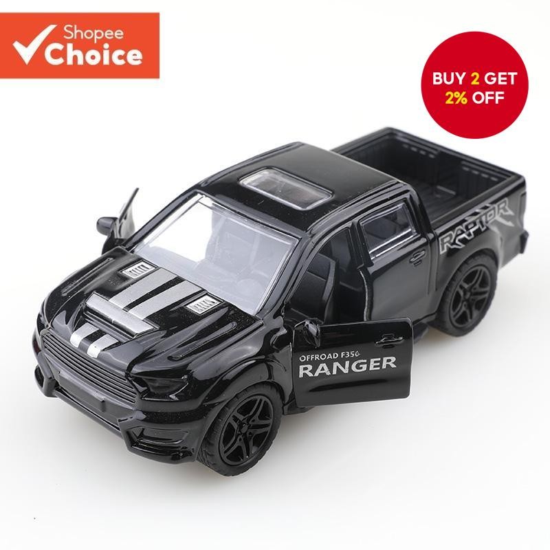 Pull Back Door Small Truck Simulation Alloy Model Children's Toy Car ...