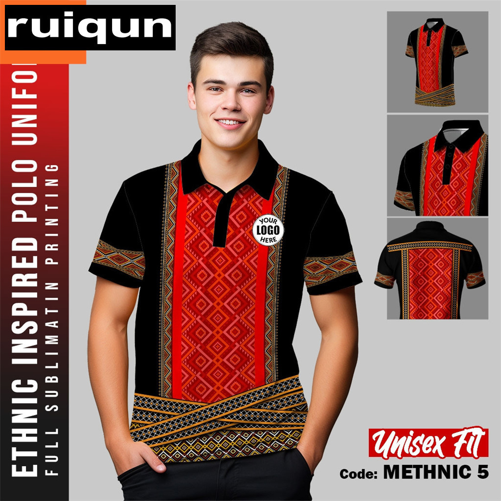 asean inspired ethnic attire barong agalog batik polo for men ...