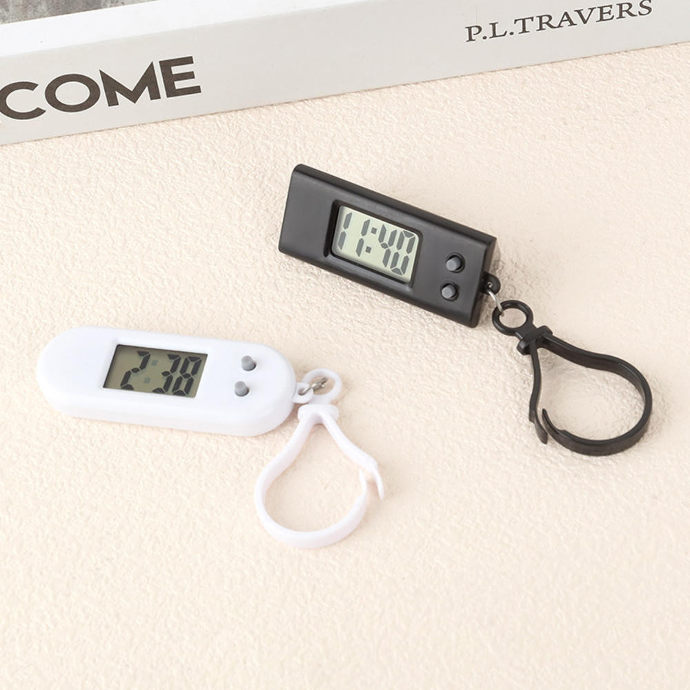 Compact Oval Hanging Watch Easy To Read Portable Electronic Clock ...