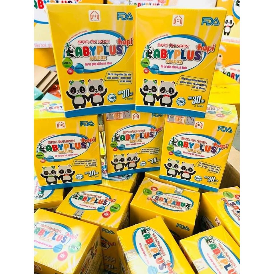 Babyplus Hapi Gold X2 delicious syrup - Box of 30 packs (Genuine ...