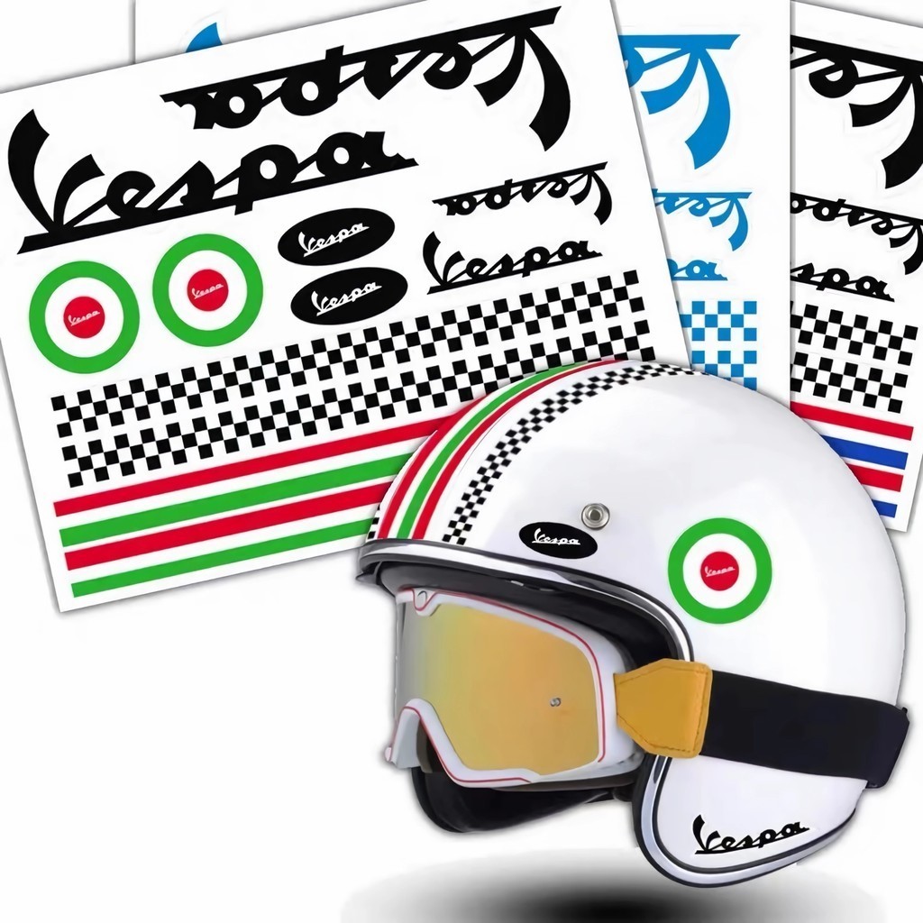 M Helmet Sticker Suitable for vespa vespa vespa vespa Sprint Spring ...