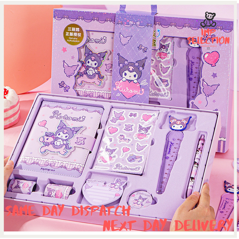Cute Diary Notebook Pen Sticker Gift Box Set Student Hadiah Hari Jadi ...