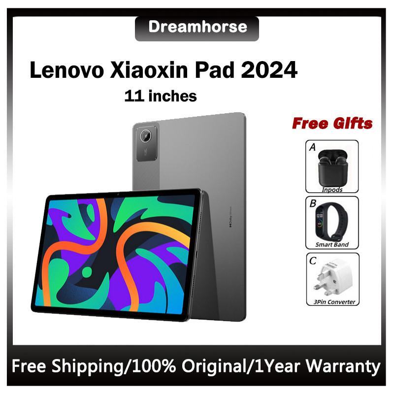 Lenovo Xiaoxin Pad 2024 Tablet 11inches Snapdragon 685 LCD Display ...