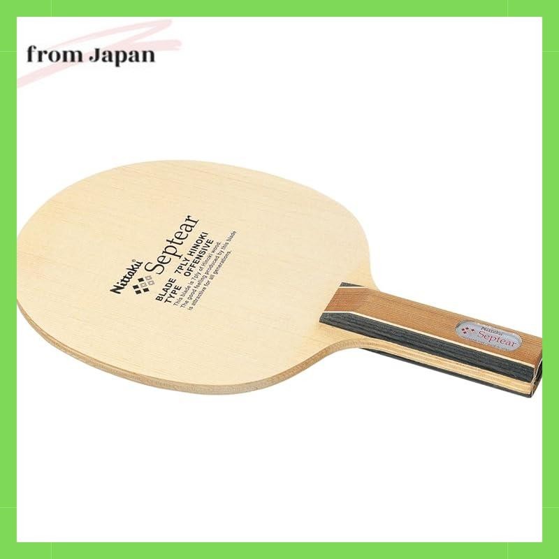 Nittaku Table Tennis Racket Septear Shakehand Offensive 7 Ply Straight ...