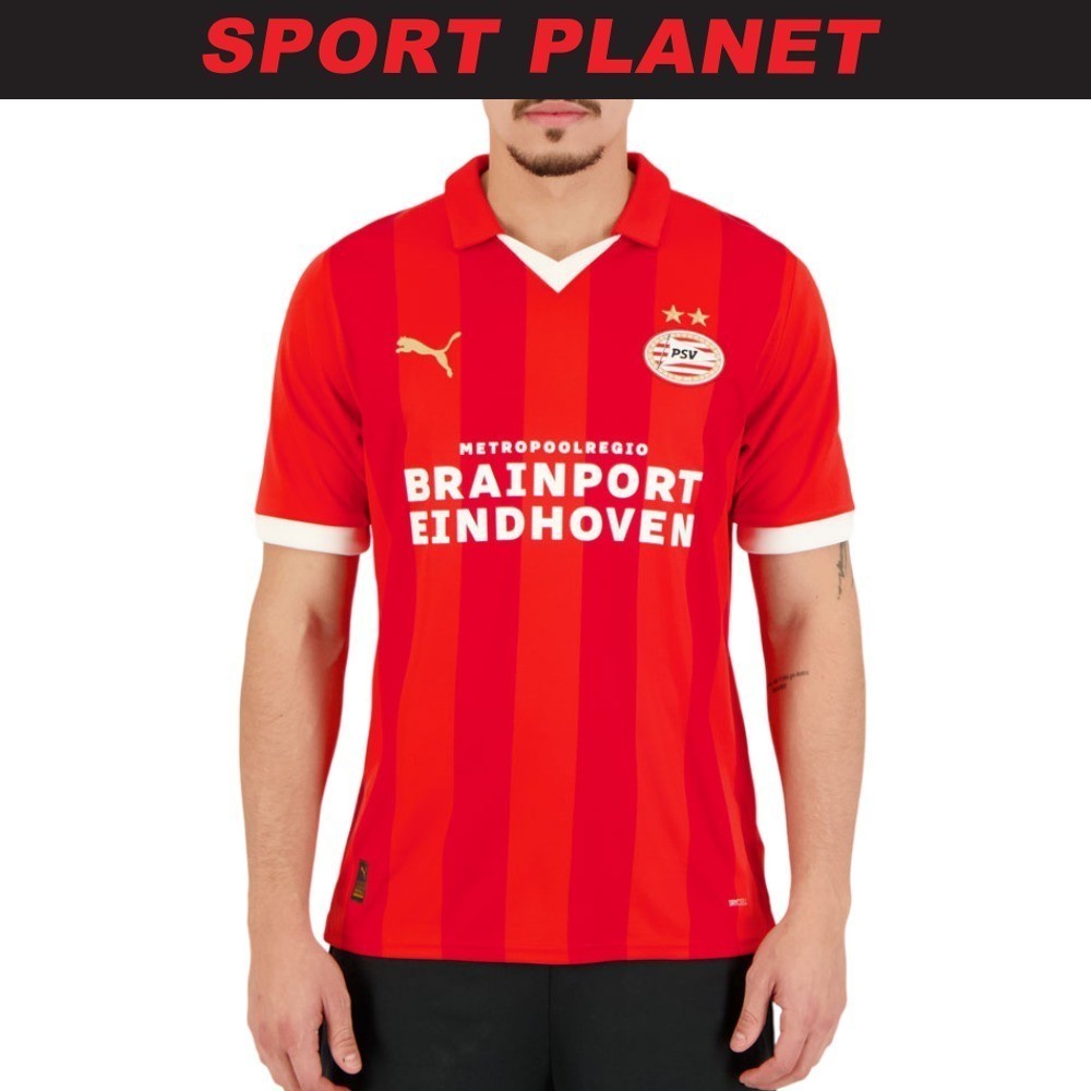 Puma Men PSV Eindhoven 23/24 Home Jersey Shirt Baju Lelaki (770578-01 ...