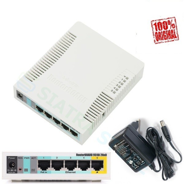 MIKROTIK Microtik RB951Ui-2HnD Wireless RouterBoard RB 951 Ui 2HnD ...