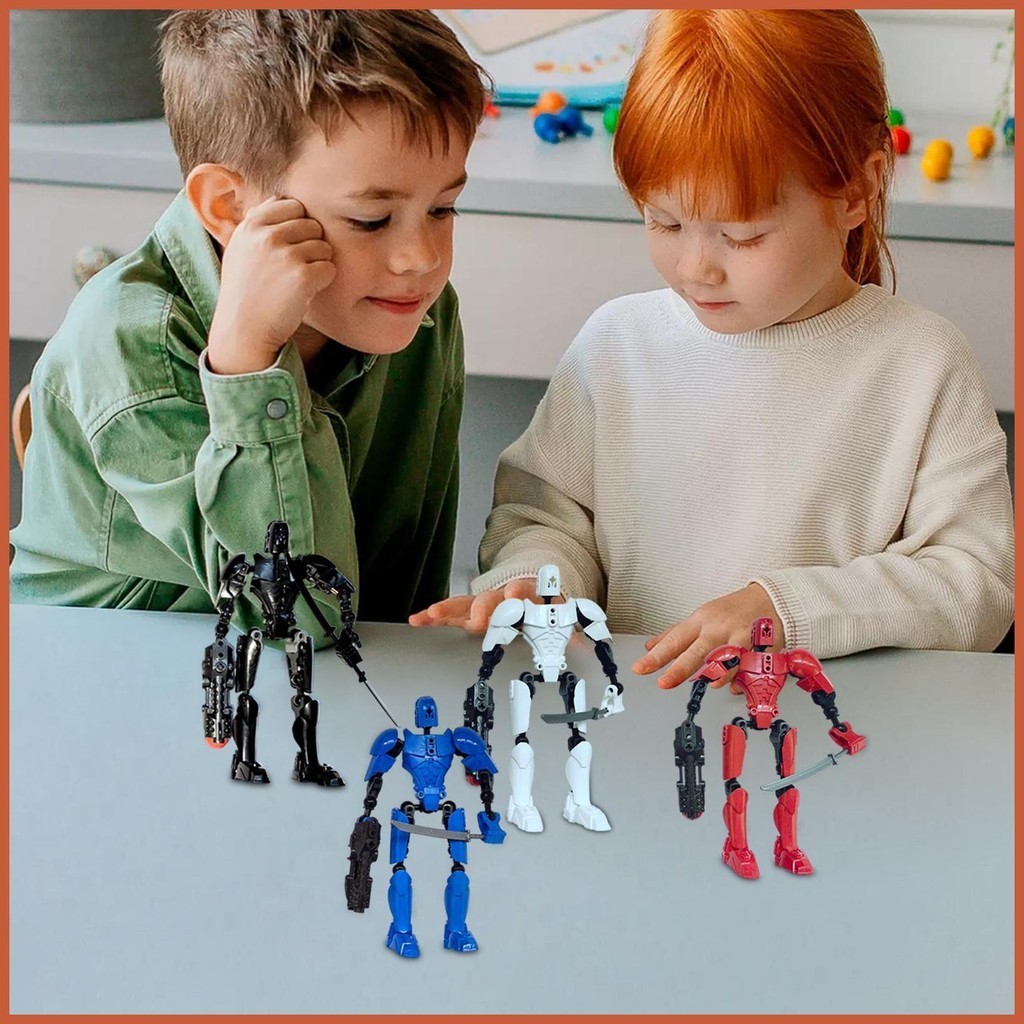 3D Printed Action Figure Flexible Poseable Action Figures Fully ...