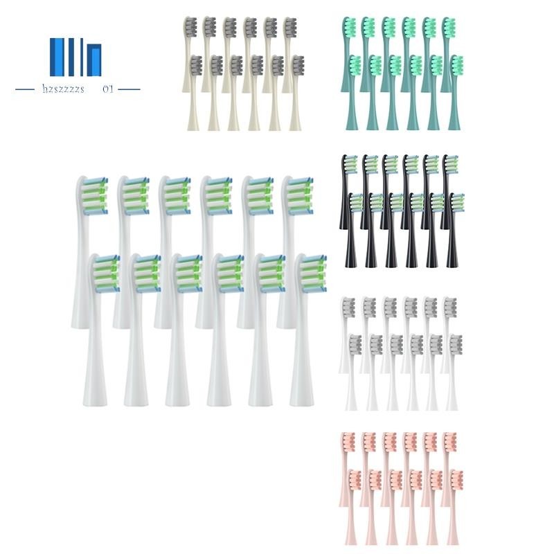 12PCS Replacement Brush Heads for Oclean X PRO/ Z1/ F1/ One/ Air 2 /SE ...