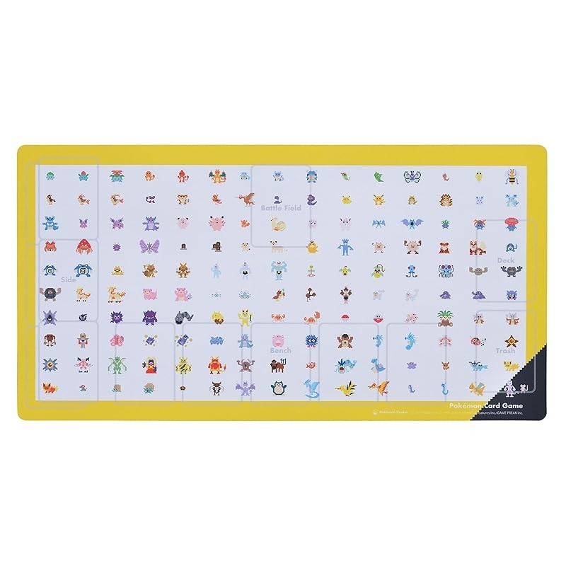 Pokémon Center Original Pokémon Card Game Rubber Play Mat BL Pokémon ...