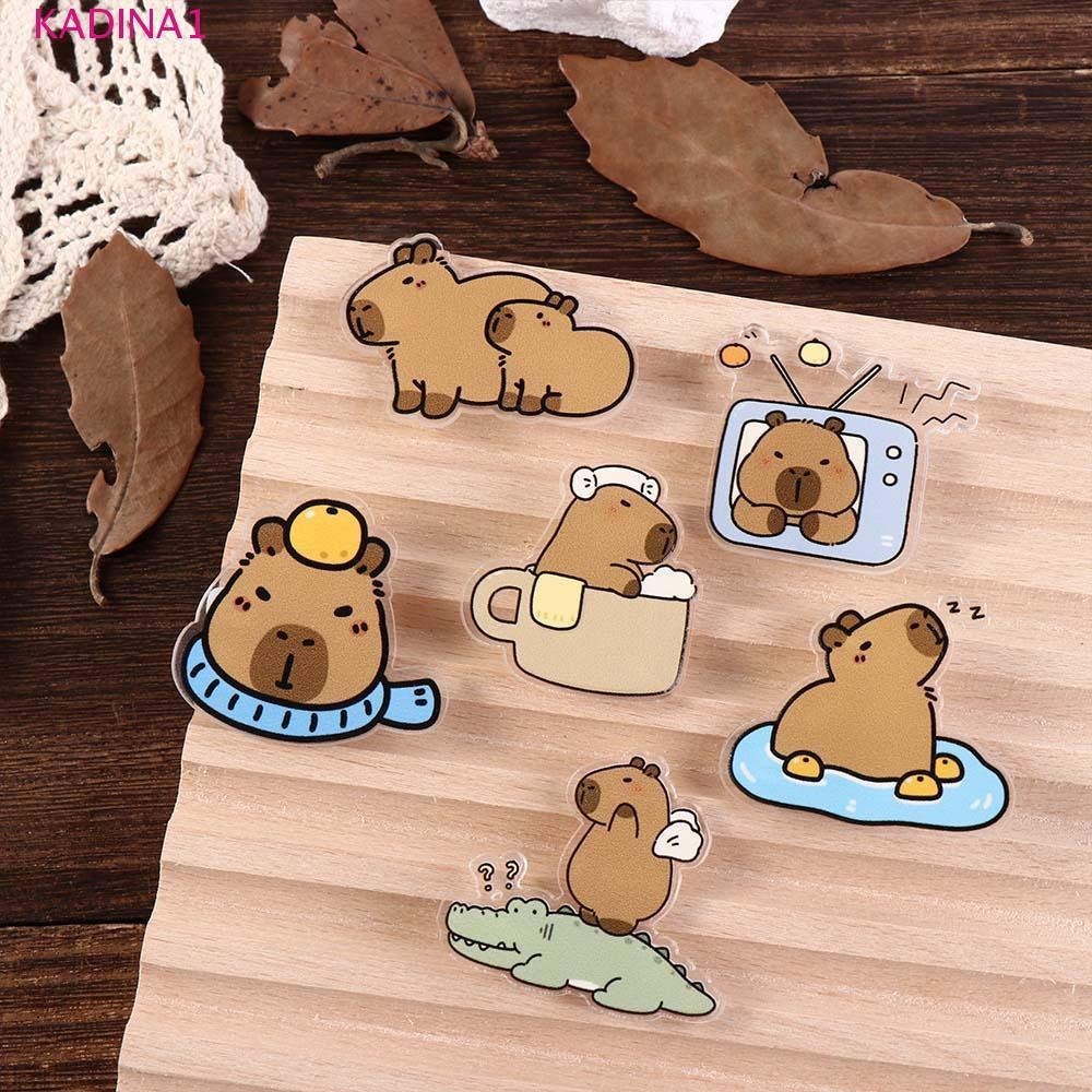 KADINA Acrylic Capybara Pin, Breastpin Cute Capybara Brooch, Jewelry ...