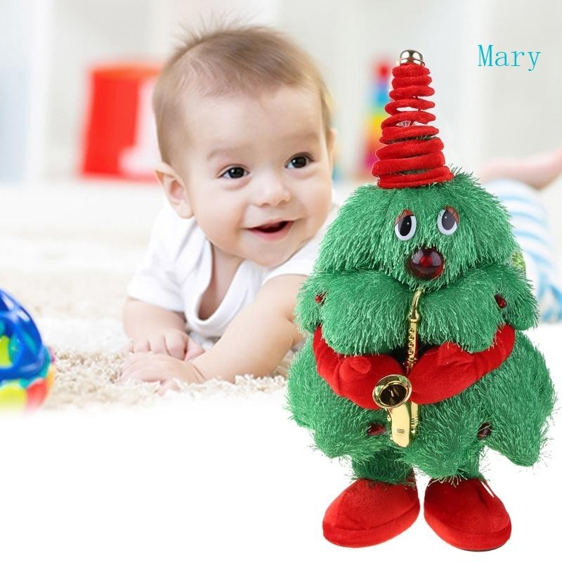 Mary Singing Dancing Christmas Tree Stuffed Toys Electric Music Plush ...