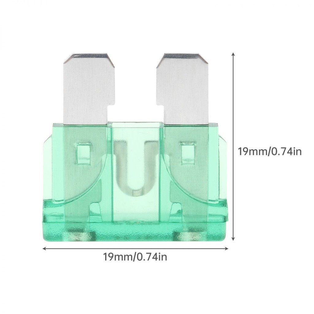 10pcs 30A/40A Standard Car Fuses 40 AMP Automotive Fuses 32V (12/24V ...