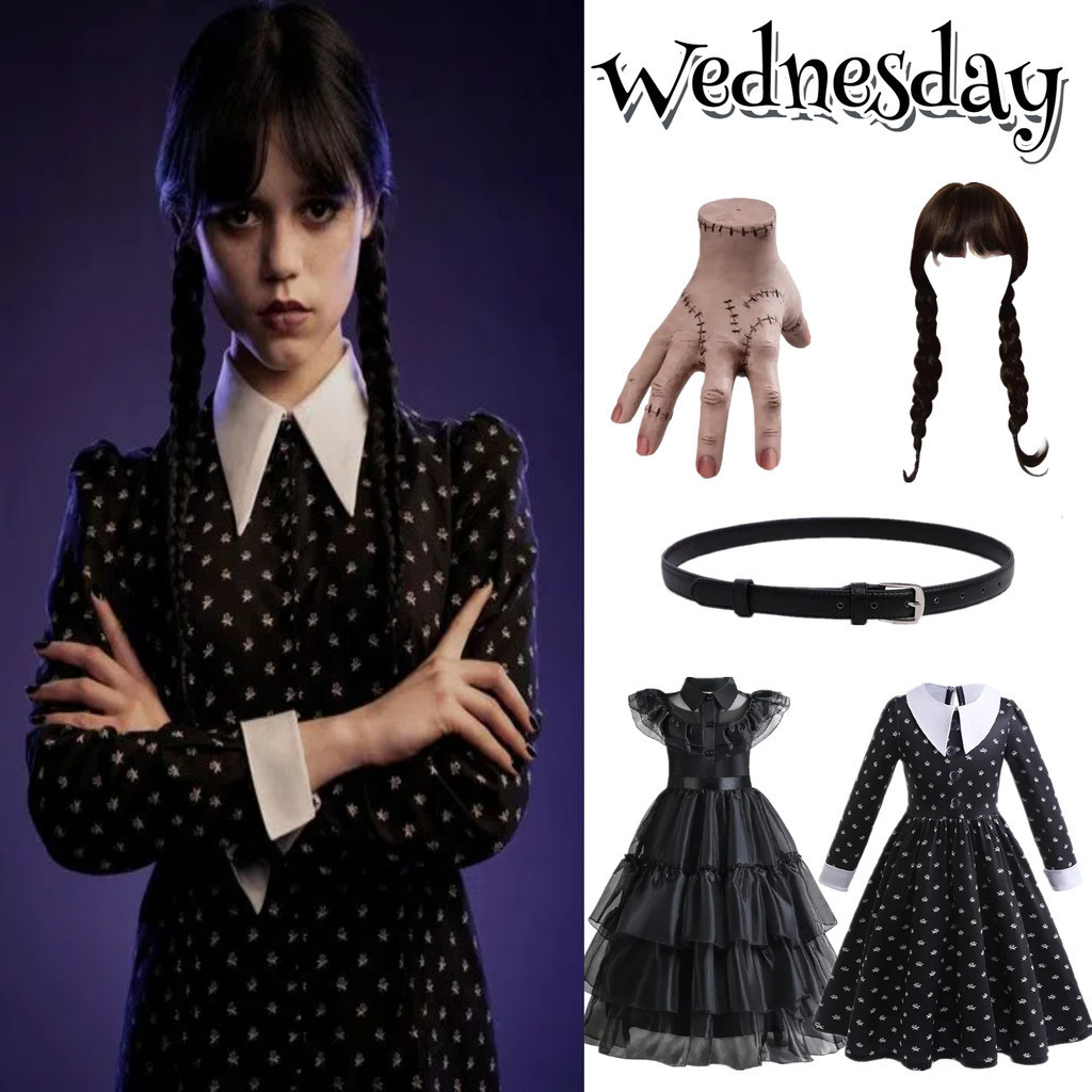 Wednesday Karneval Kostum