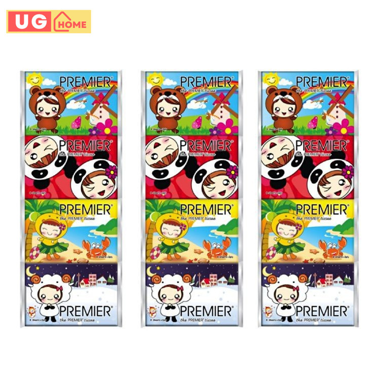 UG Tisu Premier Pocket Size Tissue Thicker Embossed Tissue Paper ...