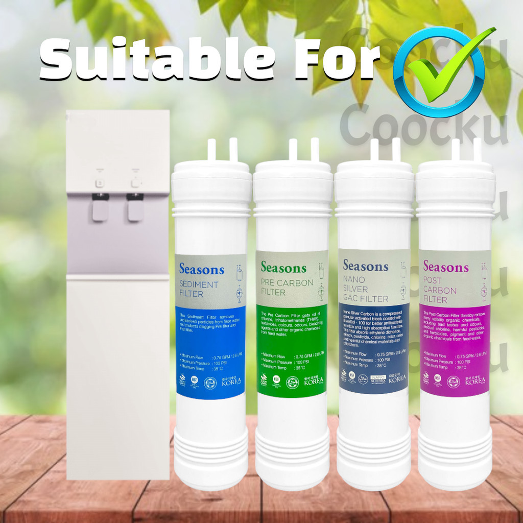 Original Seasons Korean Water Filter Cartridge Halal Certified Filter ...