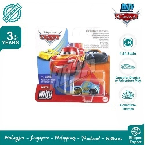 Cars Disney Pixar Mini Racers Mattel - Buck Bearingly | Shopee Malaysia