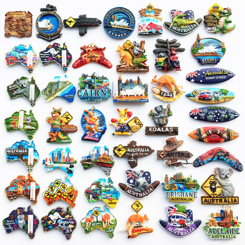 Refrigerator Magnets Australia Creative Tourism Collection Souvenir ...