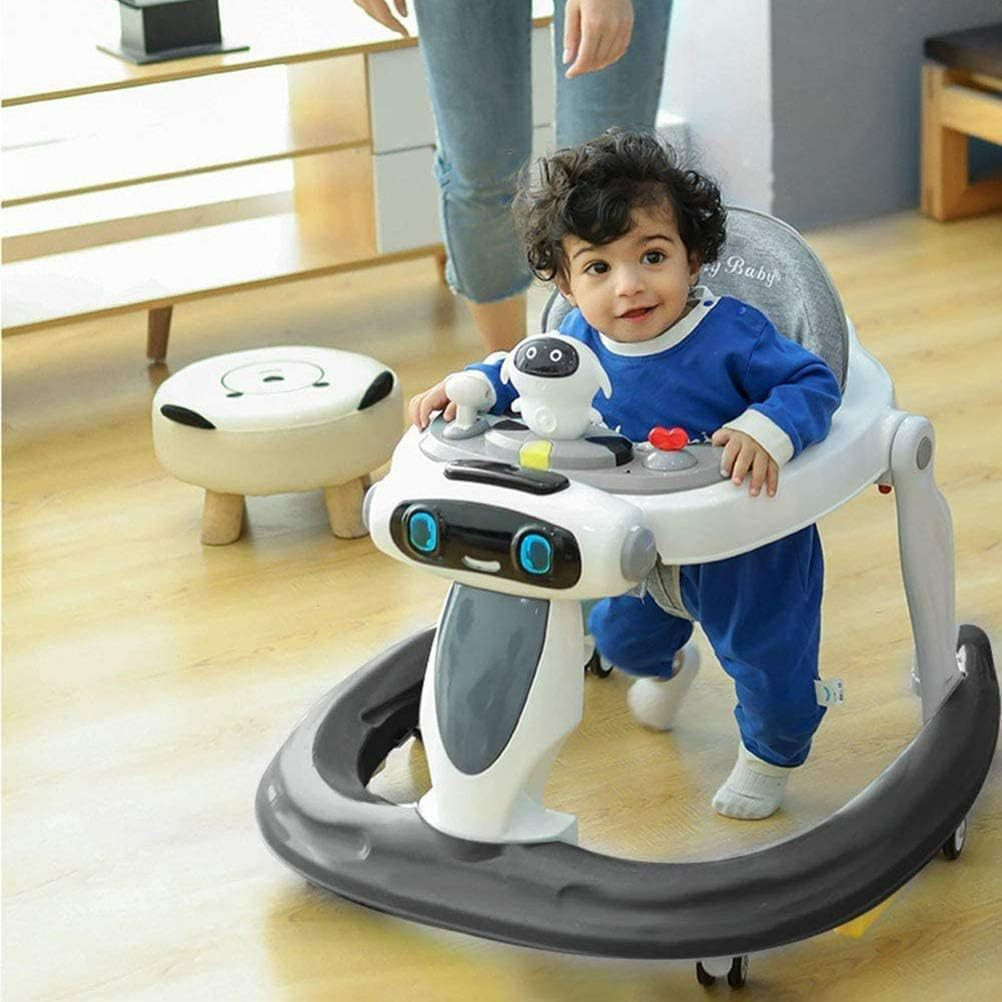 Multifunctional Baby Walker Robot Shape Smart Robot Baby Walker ...