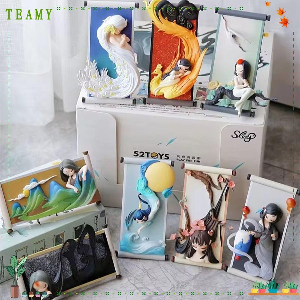 TEAMY Mystery Boxes, Ancient Style Guess Toys Doll Sleep Blind Boxes ...
