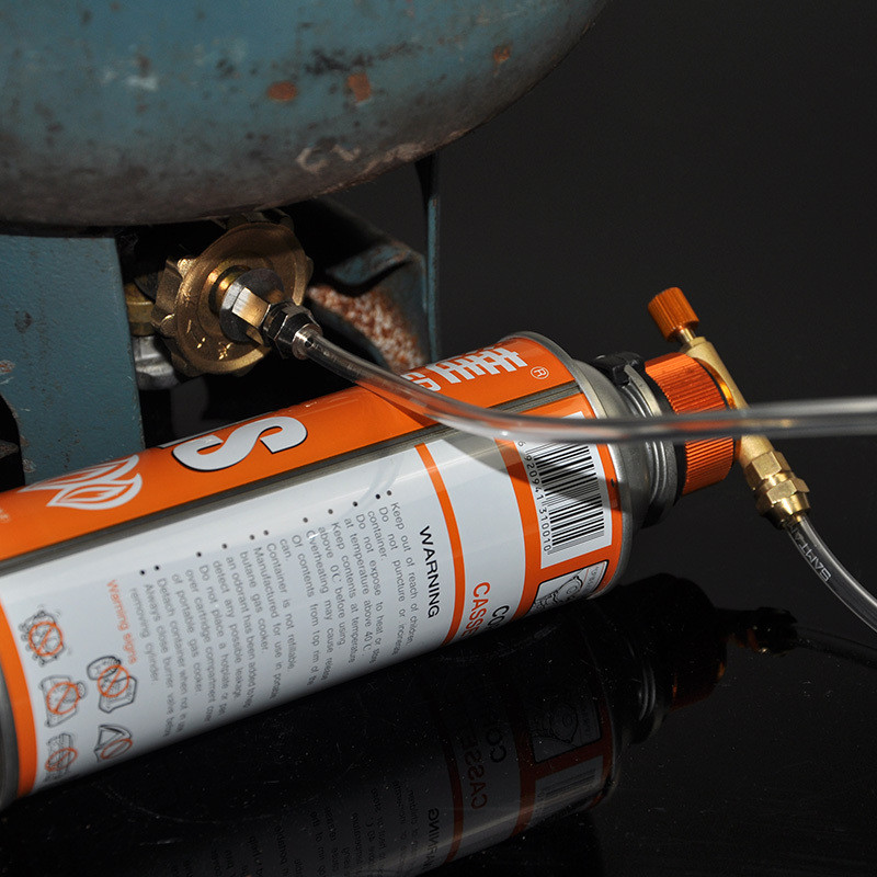 Outdoor Stove Pipe Card-Type Length Gas Tank Flat Tank Inflation Valve ...
