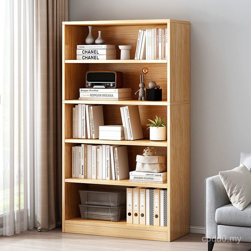 Rak buku, lantai rak, kabinet penyimpanan banyak lapisan sederhana ...