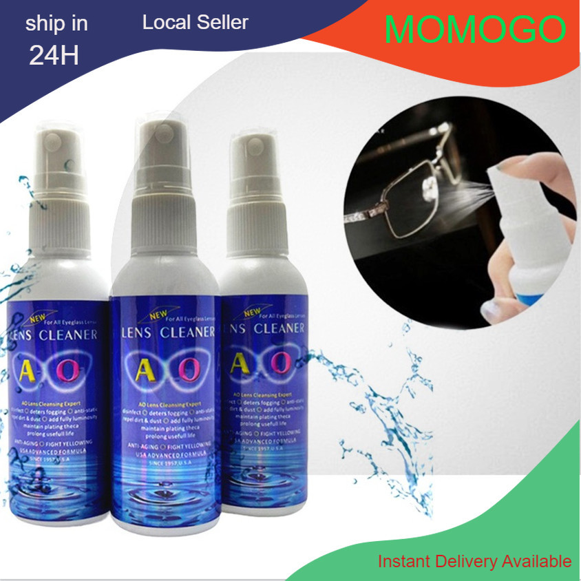 50ML Lens Cleaner Spray For Eyeglasses Eyeglass Glasses Cleaning ...