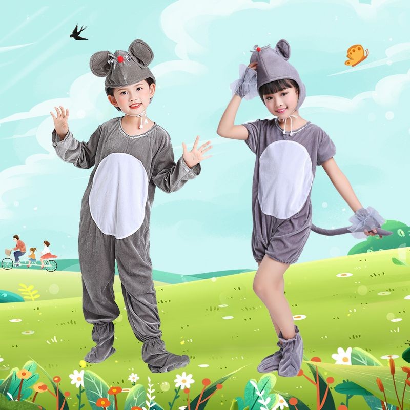 Mouse Little Mouse Eating Chili Performance Costume Small Animal Dance ...