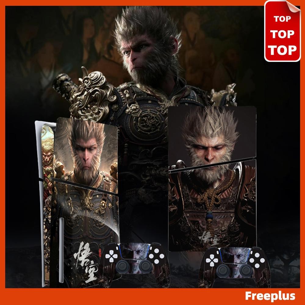 Black Myth Wukong Vinyl Sticker for PS5 Slim Disc Digital Console ...