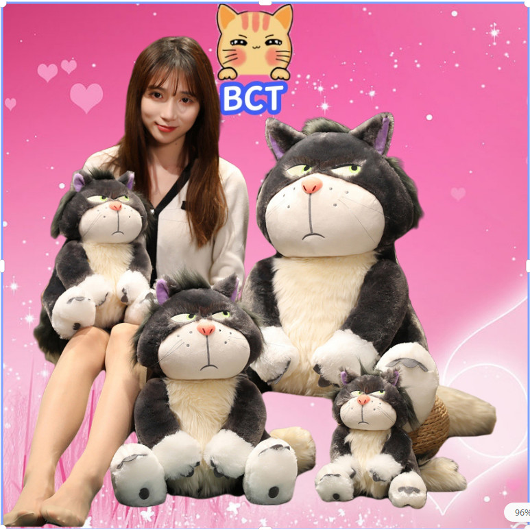 BCT Lucifer Cat Plush Toy Cute Cartoon Lucifer Cat Plush Doll Pillow ...