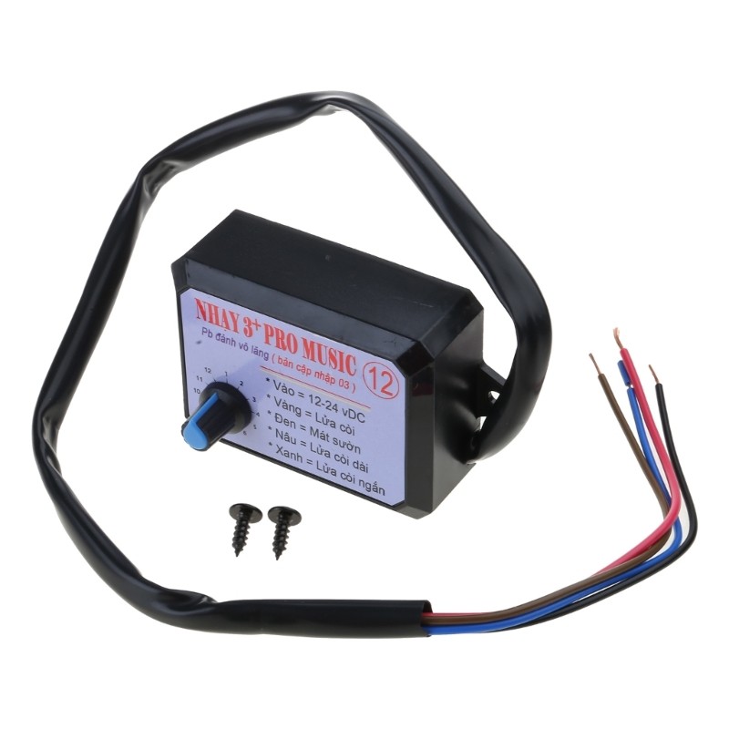 LI 12V-24V Universals 12 Sound Musical Electronic Horn Controller ...