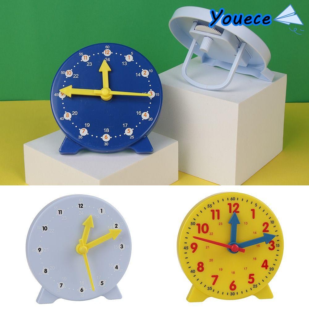 YOUECE Learning Clock Toys Montessori toy Preschool Teaching ...