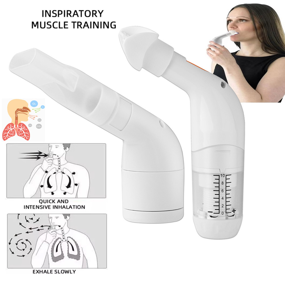 Salorie Portable Breathing Trainer Pulmonary Function Training Vital ...