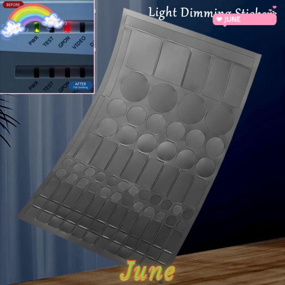JUNE1 Light Dimming Stickers, Led Covers Block Black Color Led Light ...