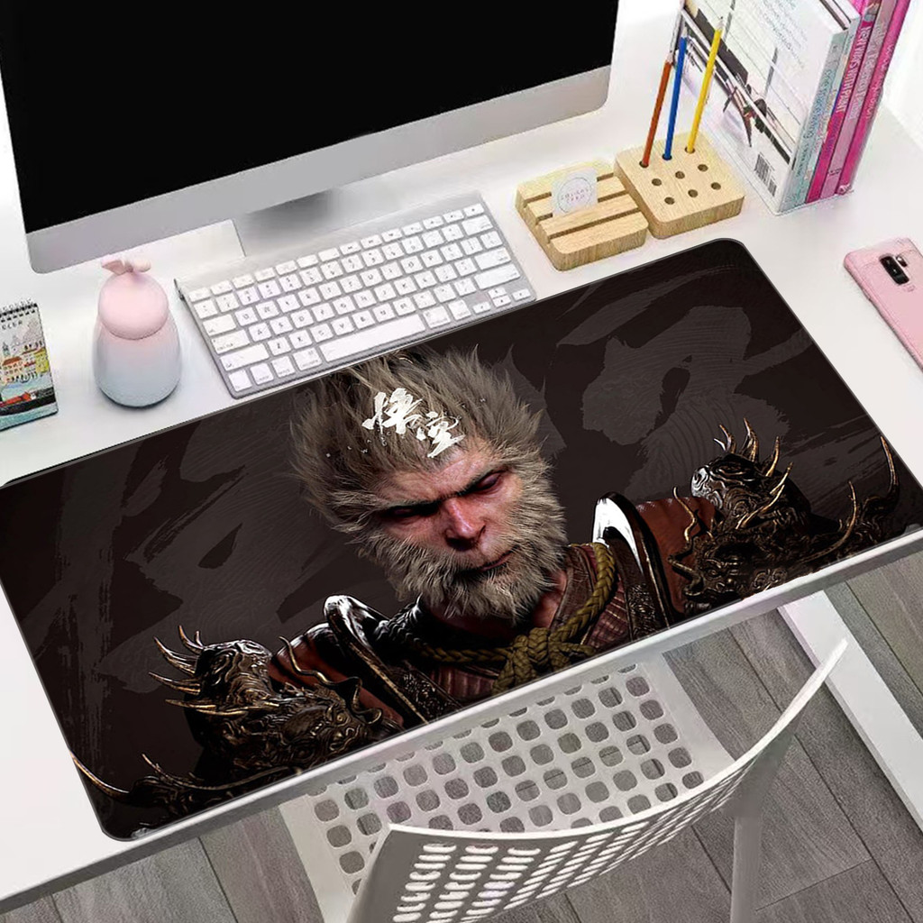 1PC Black Myth Wukong Gaming Esports Mouse Pad Large Anti Slip Lock ...