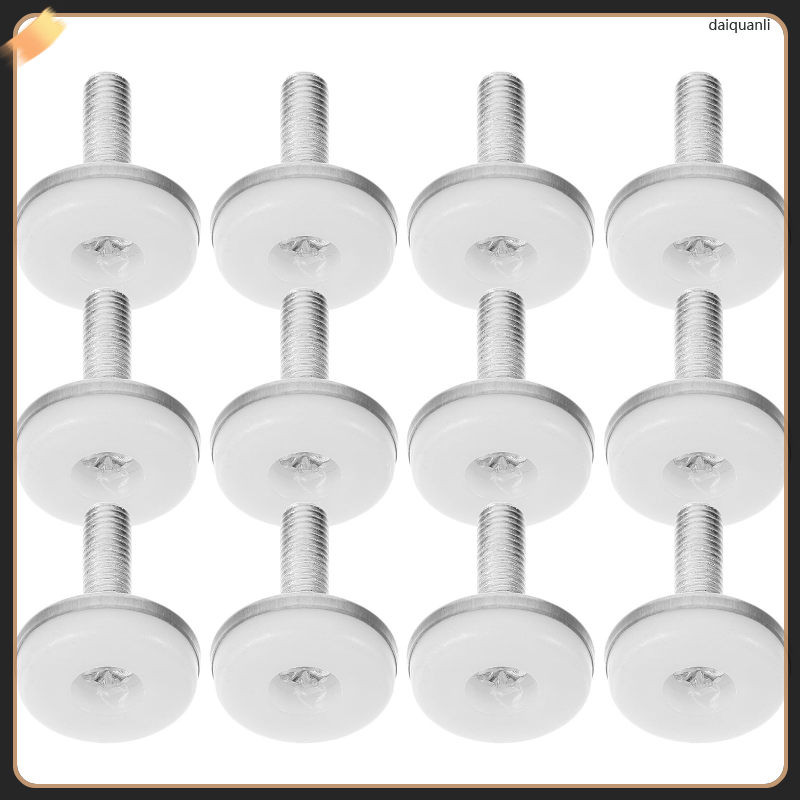 12 PCS Nut Leg Leveler Furniture Legs Adjustable Feet M8 Screws ...